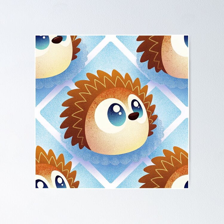 Kna Prints - Poster Whiskers And Tiny Quills, UNFRAMED-18x24 - Walmart.com