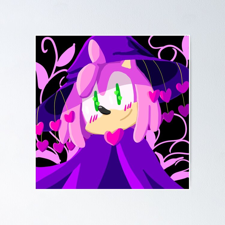 Kna Prints - Poster Witch Amy Rose, UNFRAMED-16x24 - Walmart.com