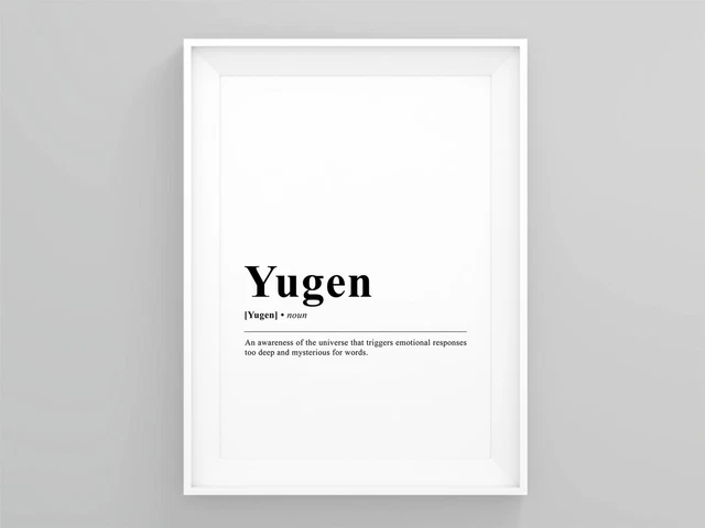 Kna Prints - Poster Yugen Funny Definition Prints Illustrations Modern ...
