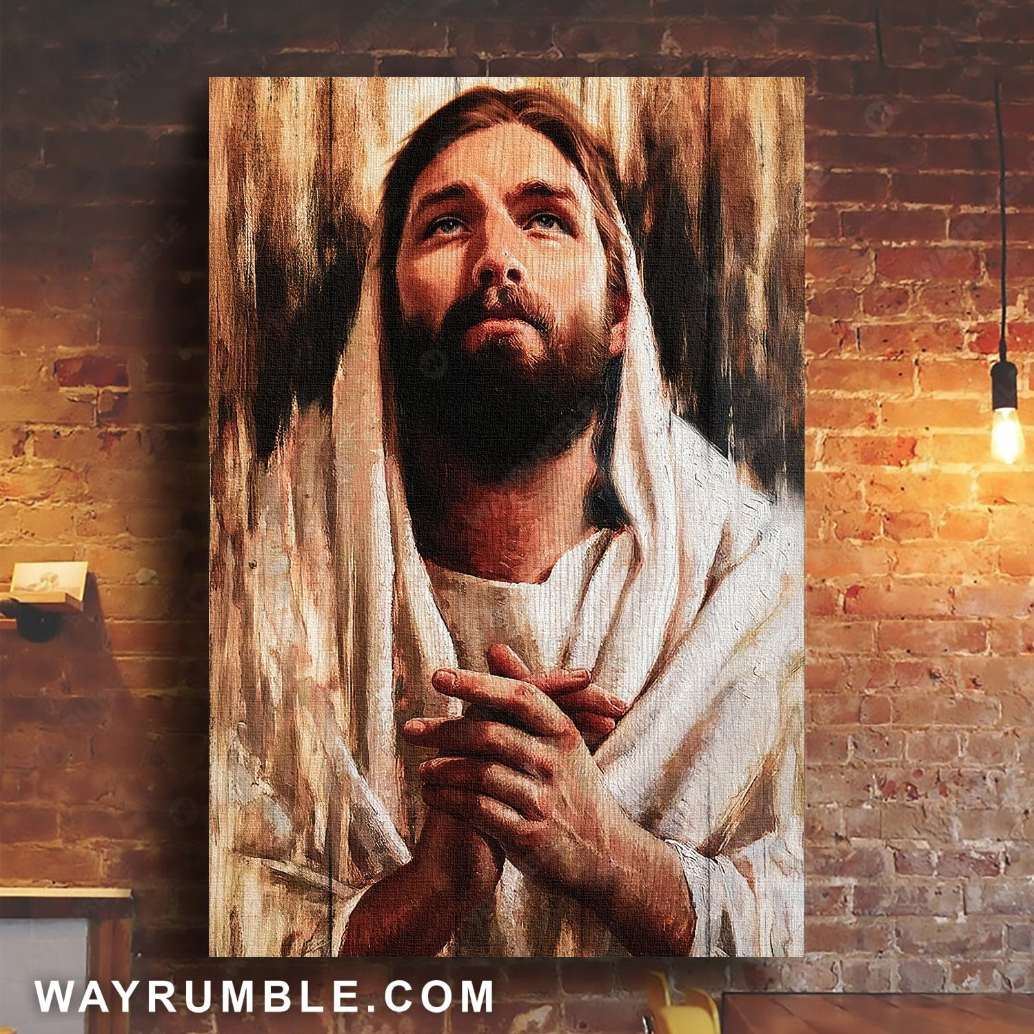 Kna Prints - Pretty Jesus Painting, Pray For Healing, Home Decoration ...