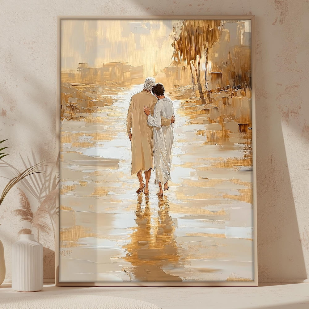 Kna Prints - Prodigal Son Parable Wall Art, Jesus Art, Bible Art, Wall ...