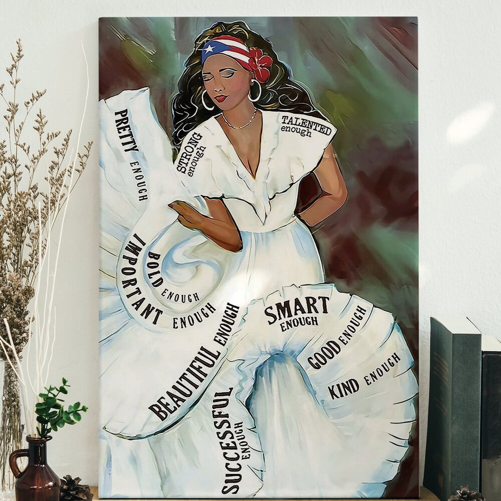 Kna Prints - Puerto Rico Girl Bomba Dance Pretty Talented Beautiful ...