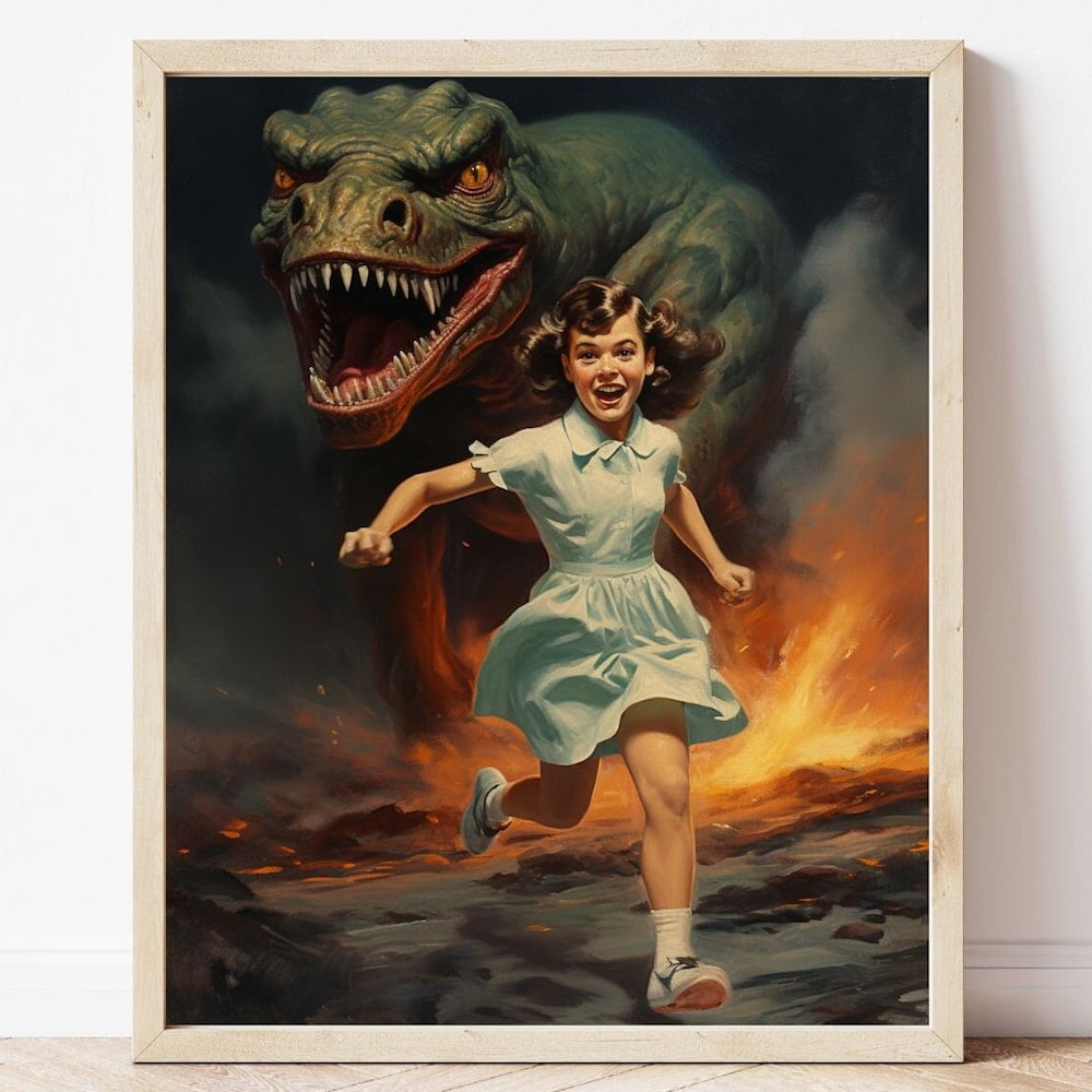 Kna Prints - Pulp Art - Retro Futurism Art | Retro Sci Fi Art | Trippy ...