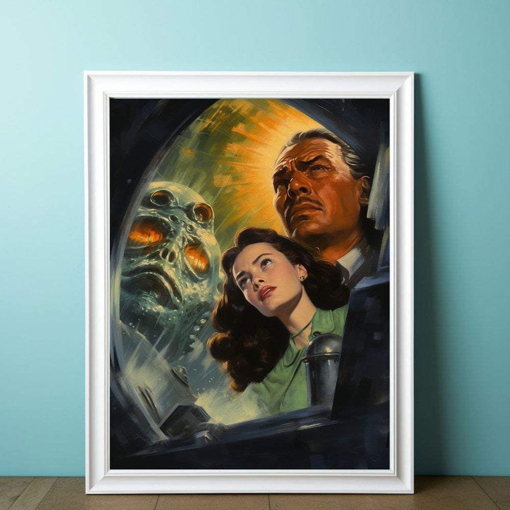 Kna Prints - Pulp Art - Retro Futurism Art | Retro Sci Fi Art | Trippy ...
