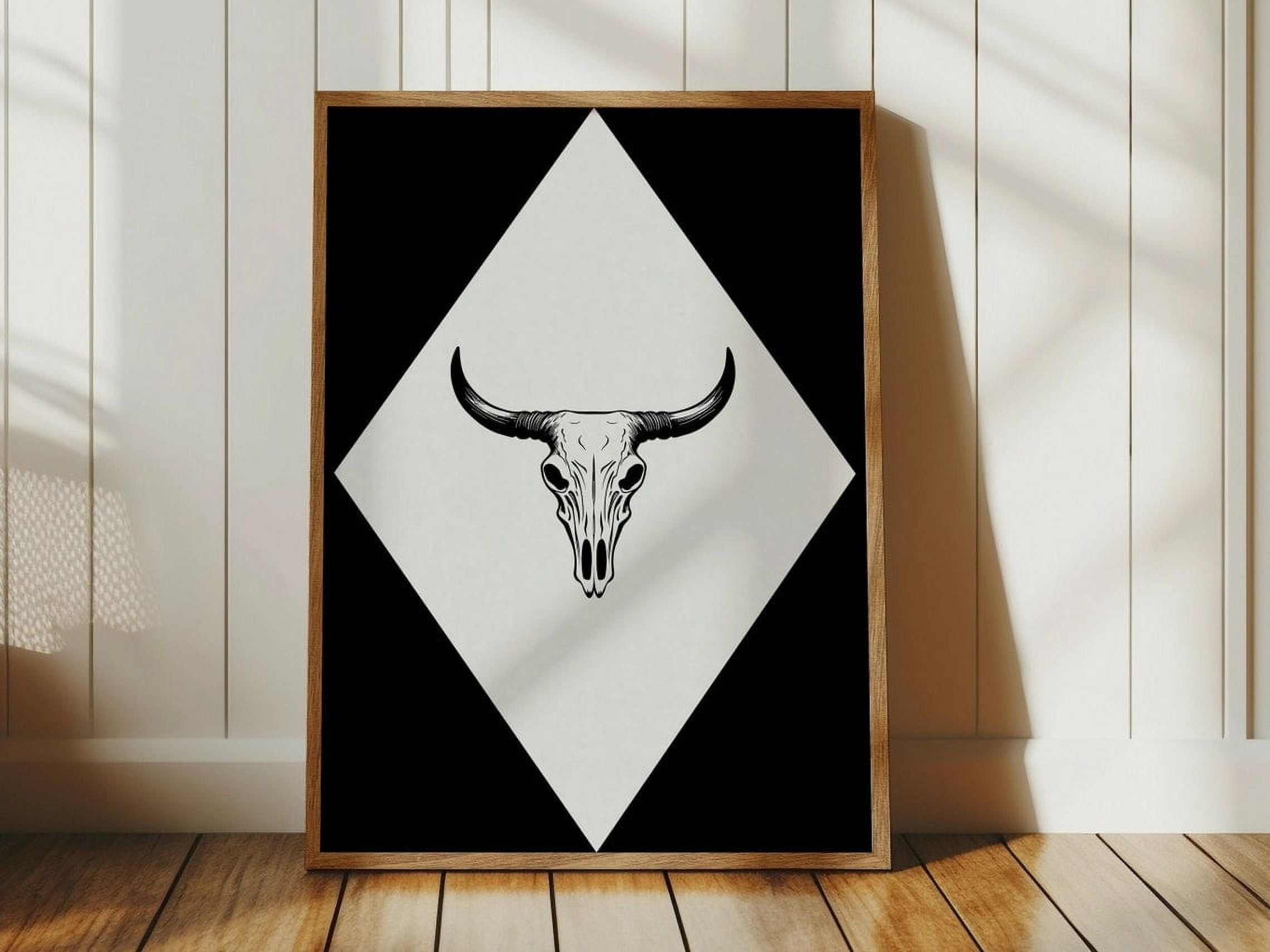 Kna Prints - Punchy Western Wall Art, Western Gothic Poster, Cowboy Art ...
