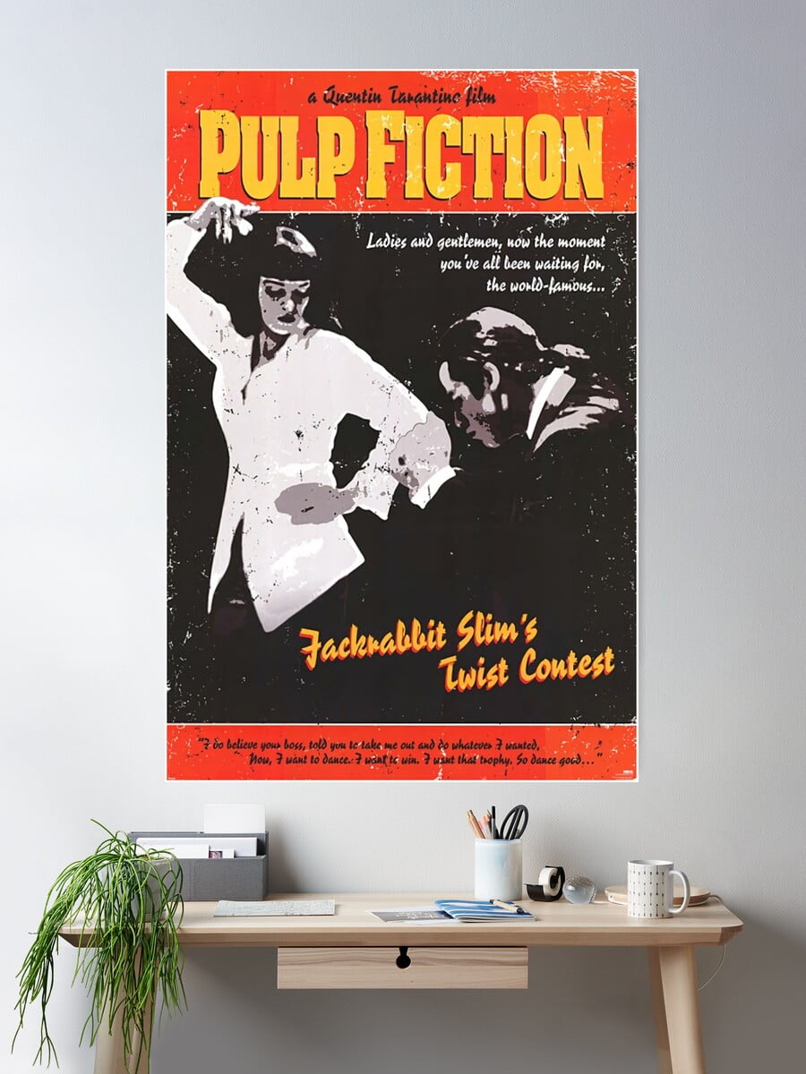 Kna Prints - Quentin Tarantino Style Poster, UNFRAMED-24x36 - Walmart.com