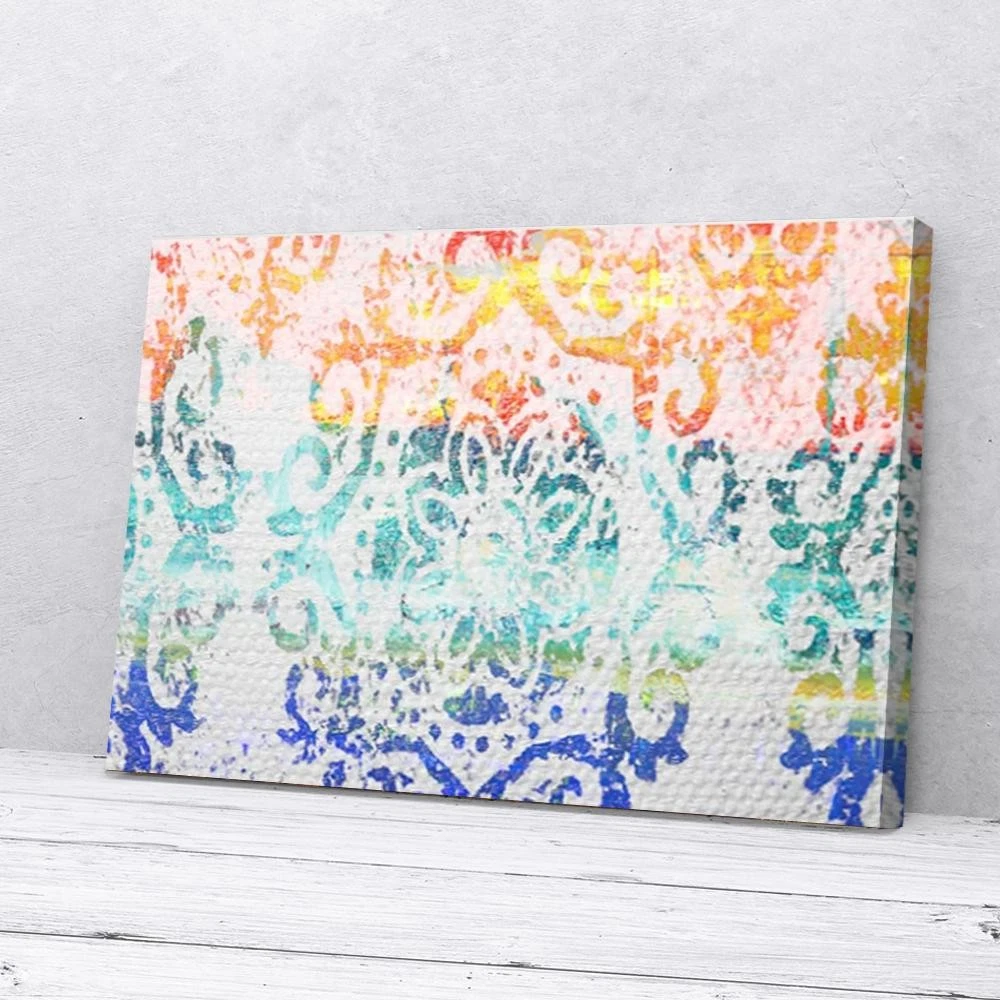 Kna Prints - Rainbow Rustic Matte Unframed Prints For Home Or Office ...