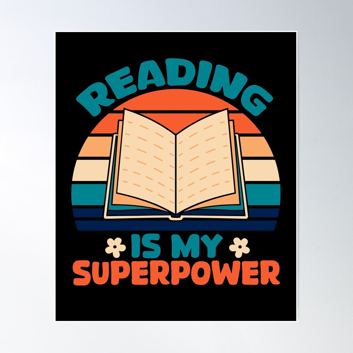 Kna Prints - Reading Superpower Reading Power Books Hobby Library Hobby ...