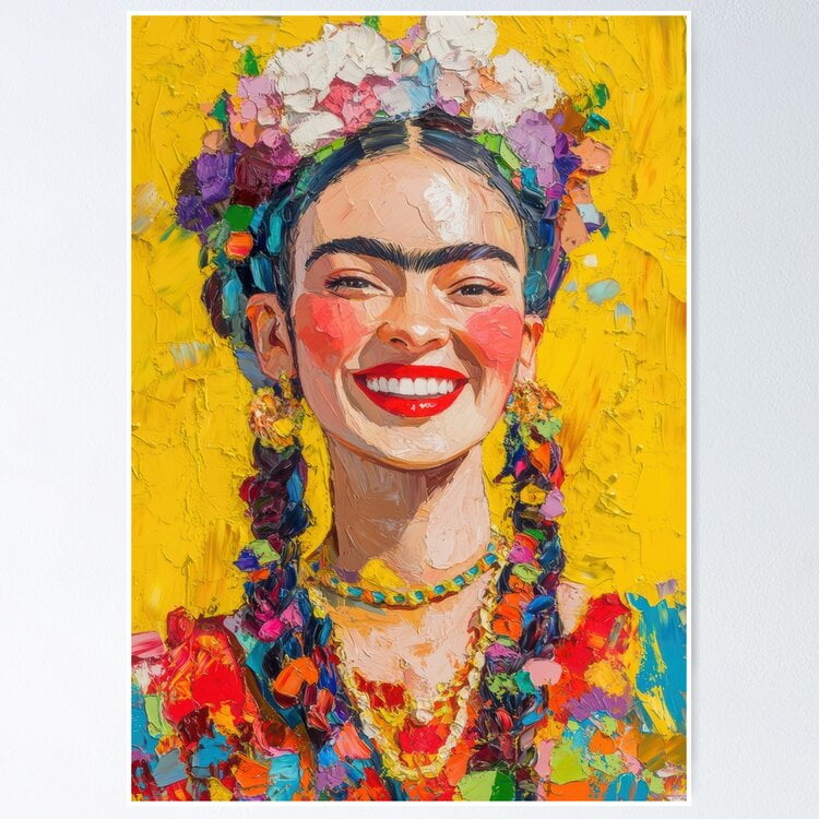 Kna Prints - Rida Kahlo: Landscape O The Soul Poster Wall Art Print For ...