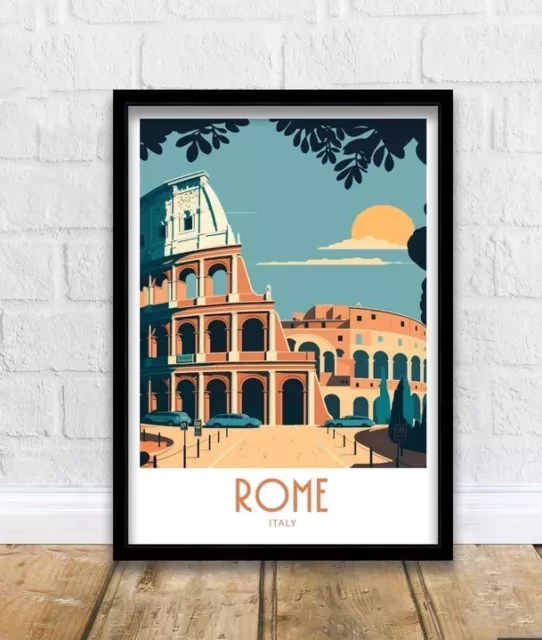 Kna Prints - Rome Italy Travel Print Wall Art Rome Travel Poster For ...