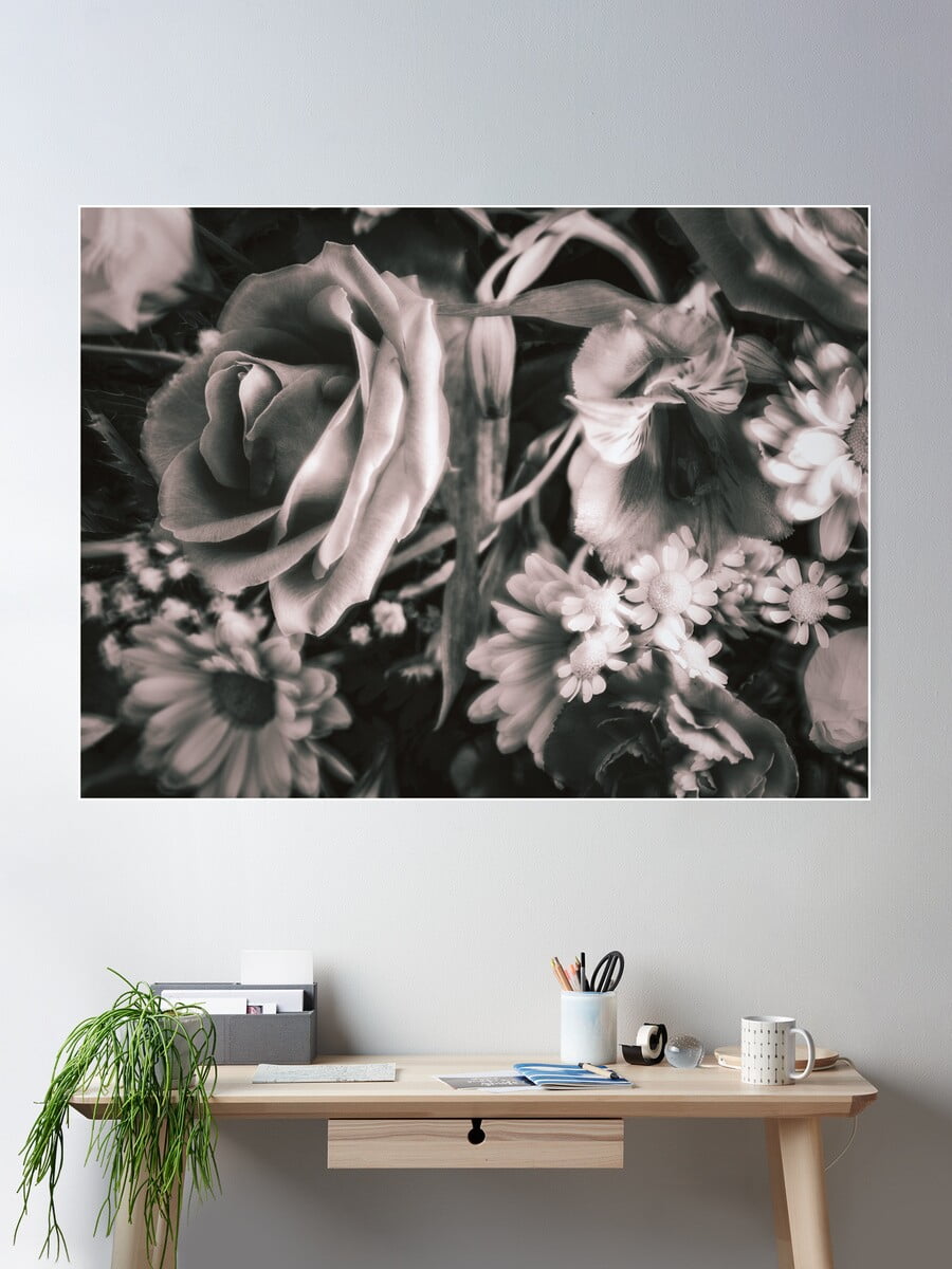 Kna Prints - Rose To Life Poster, UNFRAMED-12x18 - Walmart.com