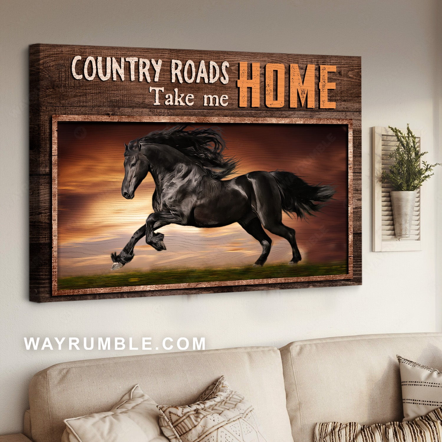 Kna Prints - Running Horse, Amazing Artwork, Country Roads Take Me Home ...