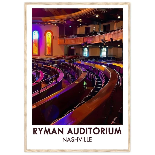 Kna Prints - Ryman Auditorium Prints Ryman Auditorium Framed Prints And ...
