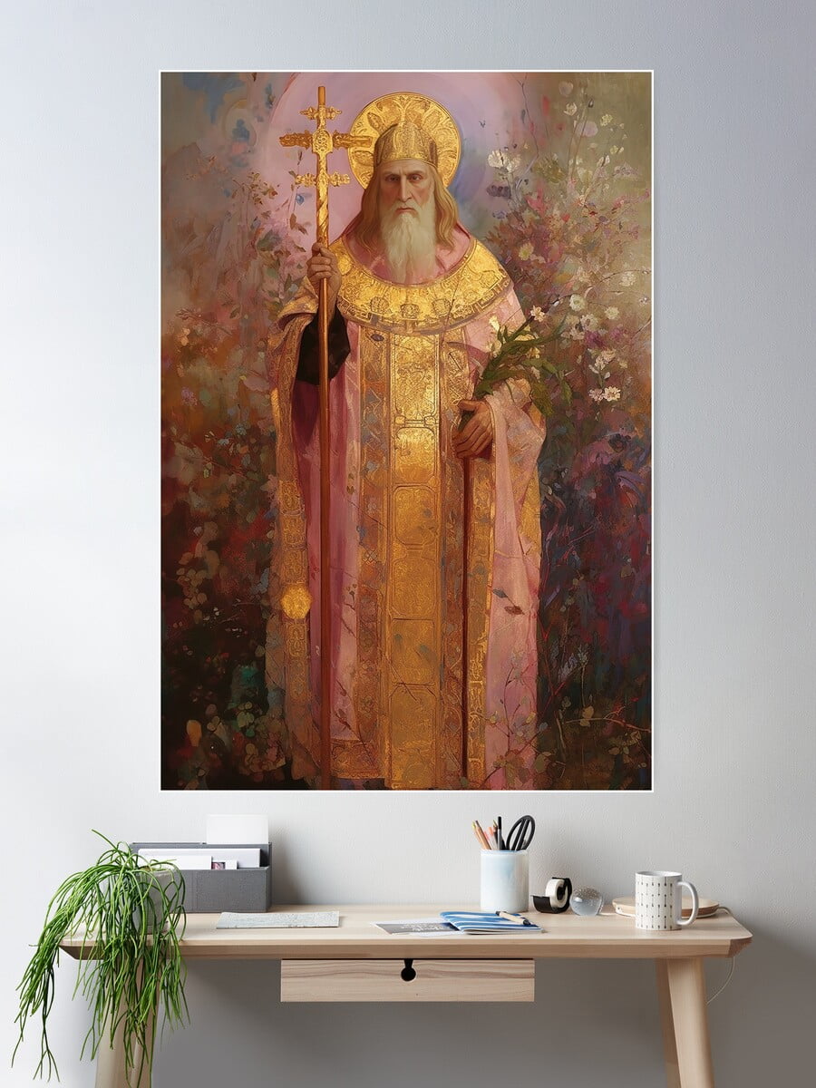 Kna Prints - Saint Thorlak Of Iceland Poster , UNFRAMED-24x36 - Walmart.com