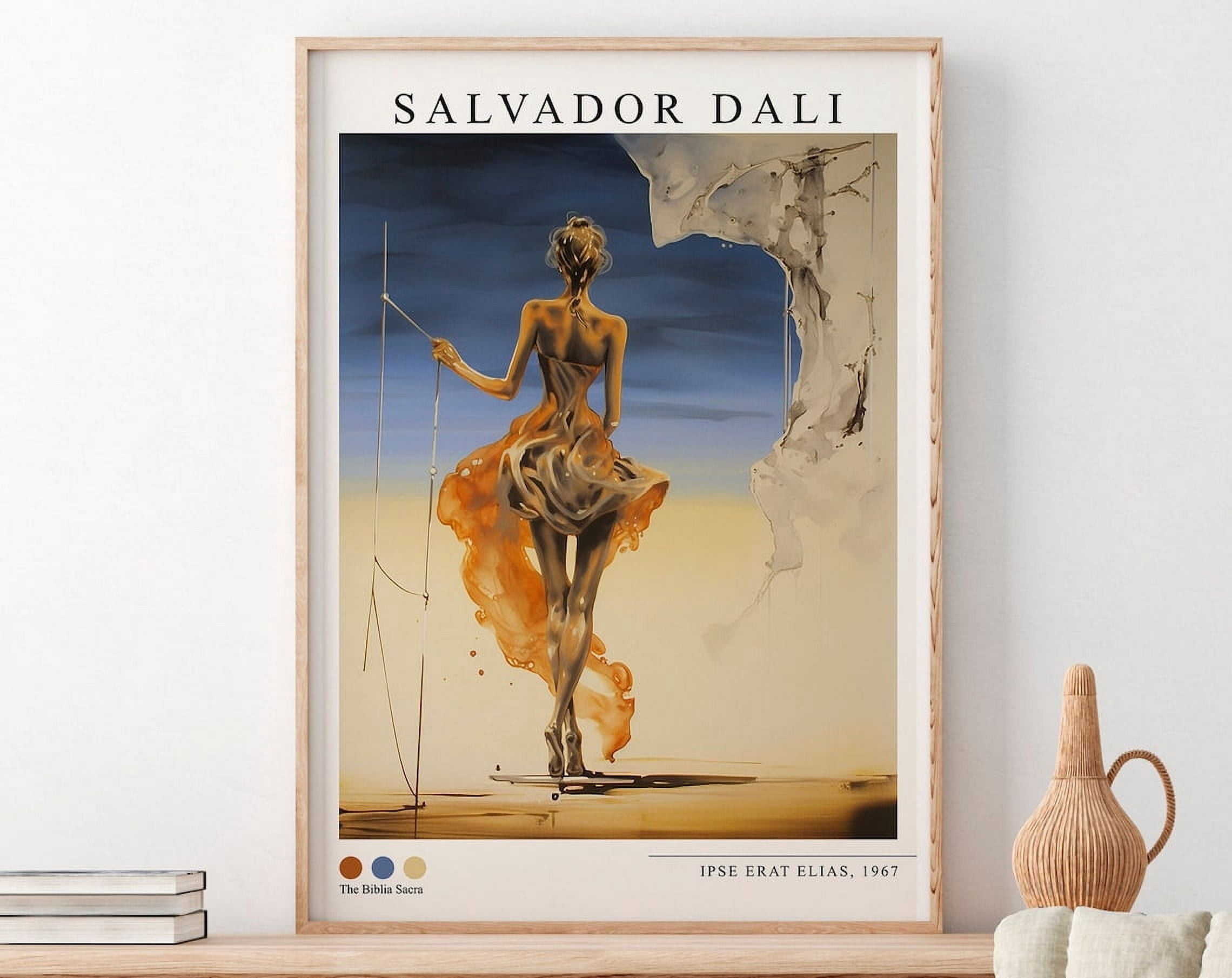 Kna Prints - Salvador Dali, Ipse Erat Elias Painting, Dali Print ...