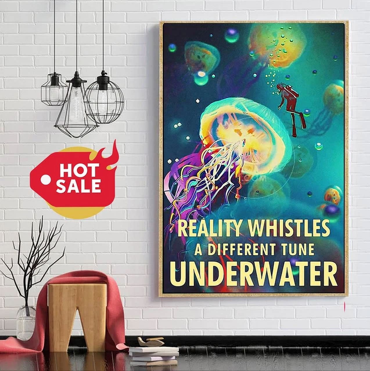 Kna Prints - Scuba Diving Reality Whistles A Different Tune Underwater ...