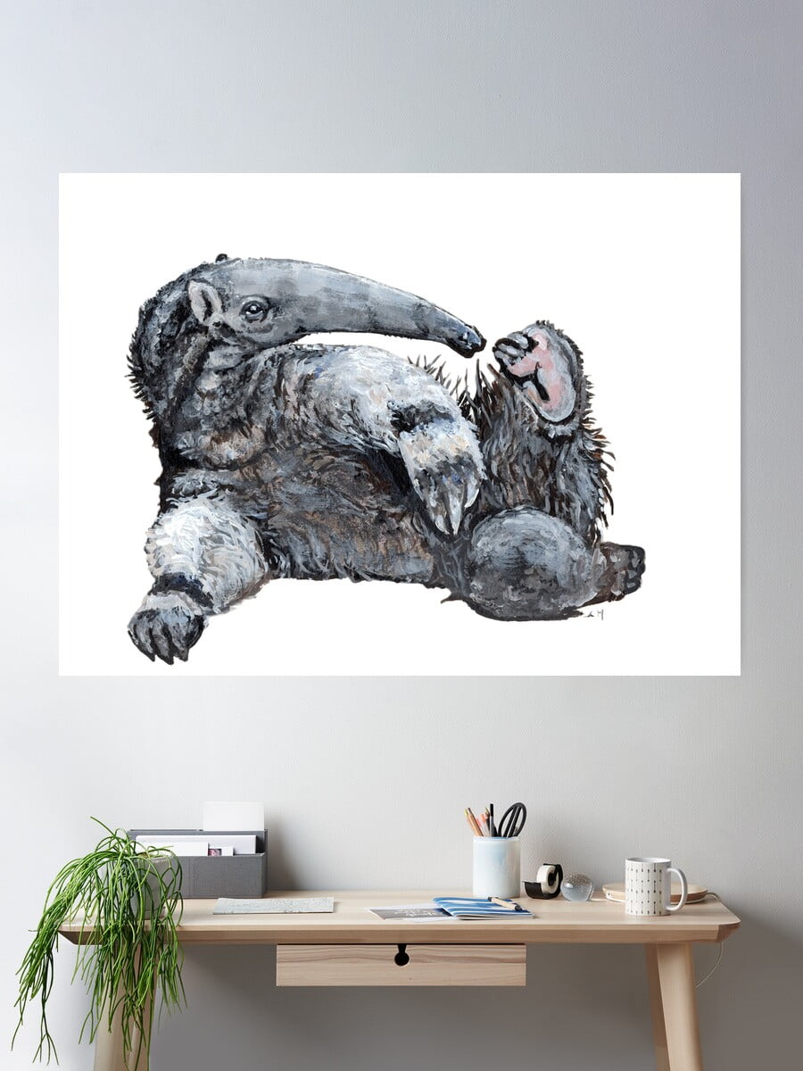 Kna Prints - Seductive Anteater Poster , UNFRAMED-12x18 - Walmart.com