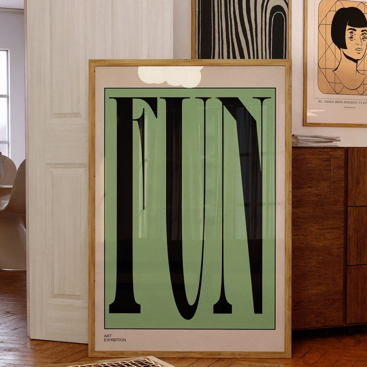 Kna Prints - Self Affirmation Poster, Aura Poster, Funky Wall Decor ...