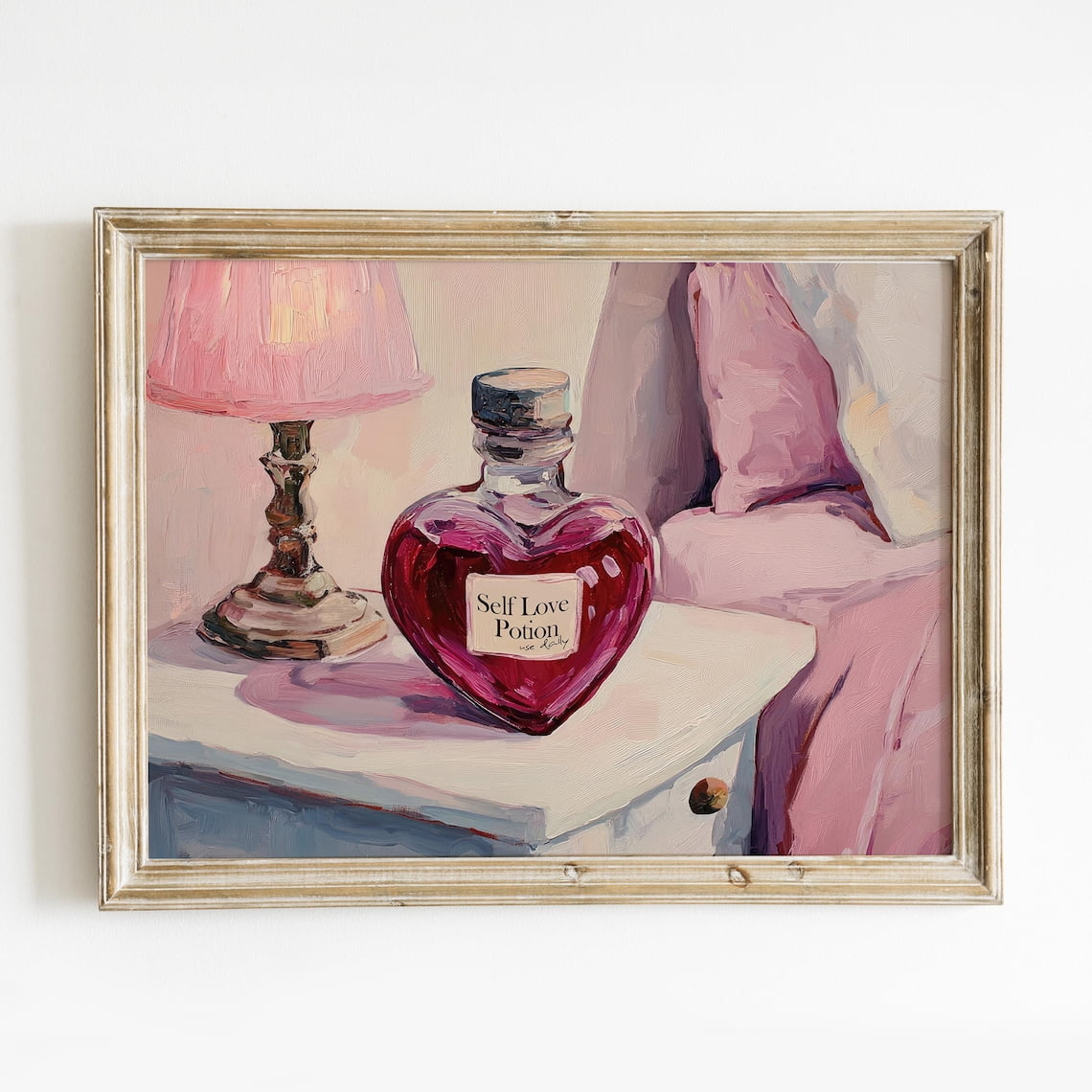 Kna Prints - Self Love Potion Girly Wall Art, Preppy Room Decor, Trendy ...