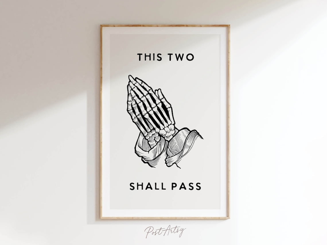 Kna Prints - Skeleton Print Funny Bathroom Print Retro Bathroom Wall ...