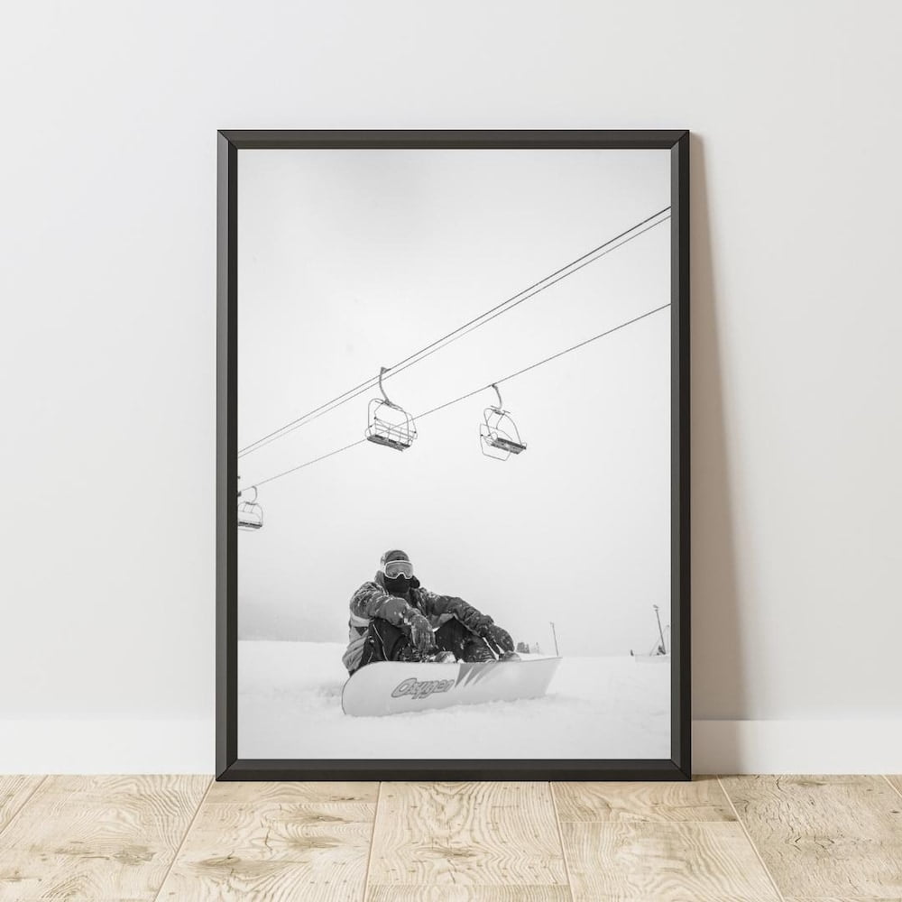 Kna Prints - Snowboard Poster, Snowboard Print, Snowboard Wall Art ...