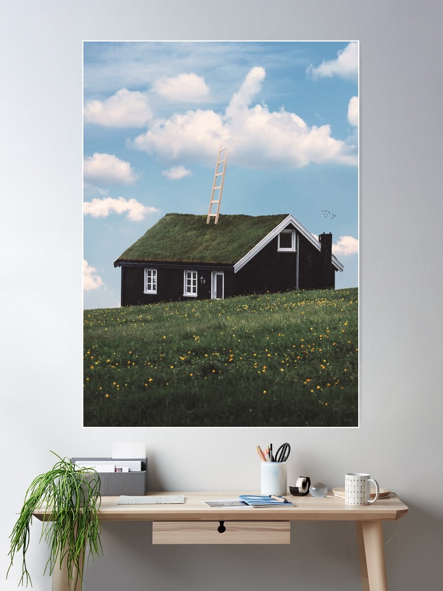 Kna Prints - Social Isolation Poster, UNFRAMED-8x12 - Walmart.com