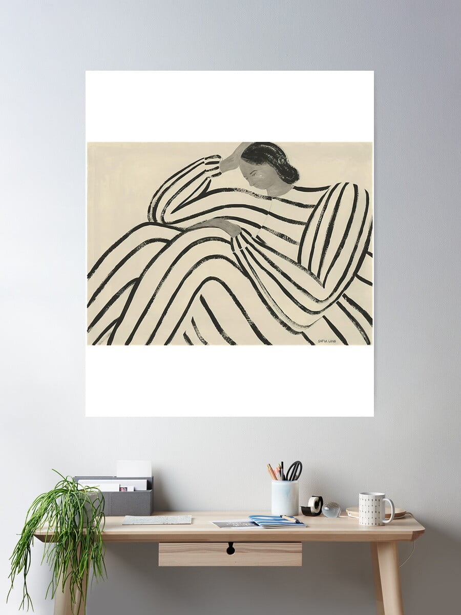 Kna Prints - Sofia Lind Waiting Poster, UNFRAMED-24x36 - Walmart.com