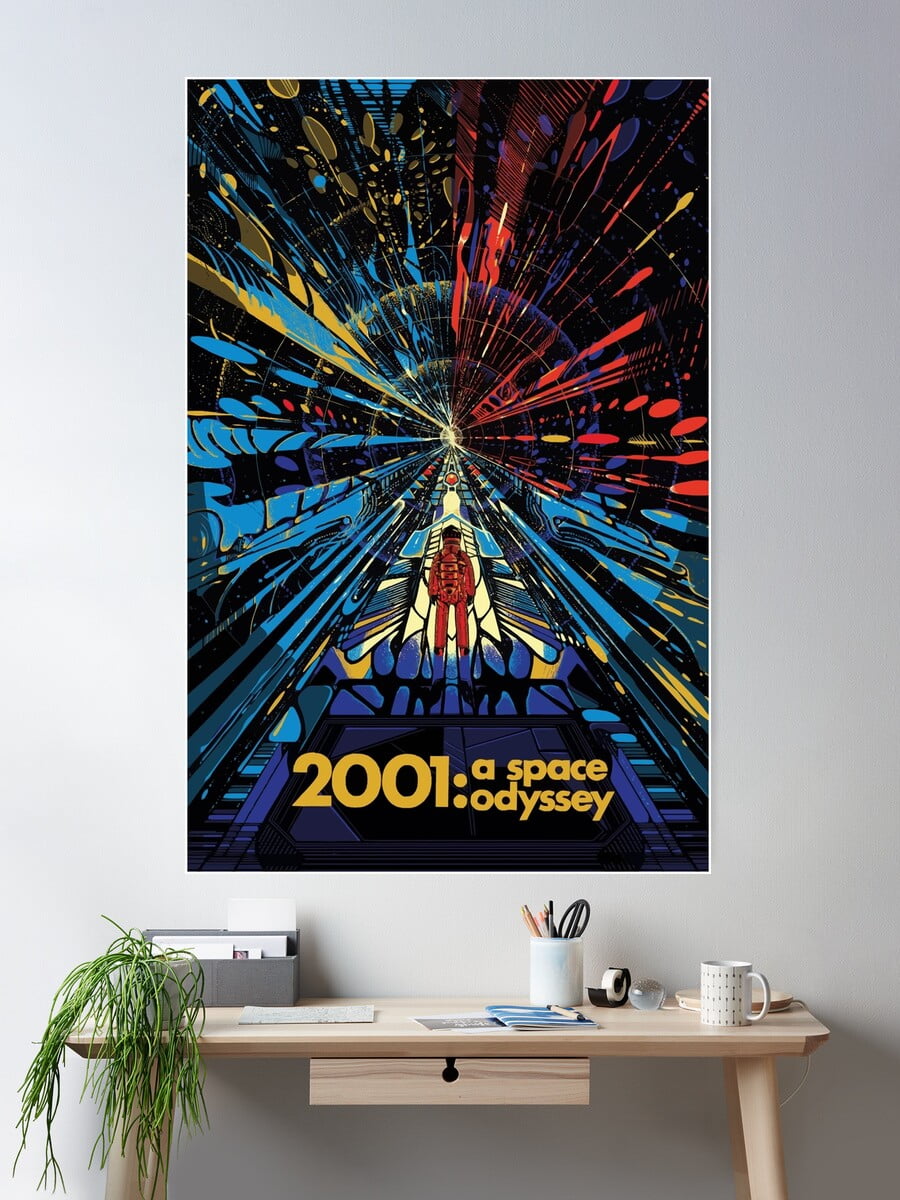 Kna Prints - Space Station 2001 Art Design Poster , UNFRAMED-8x12 - Walmart.com