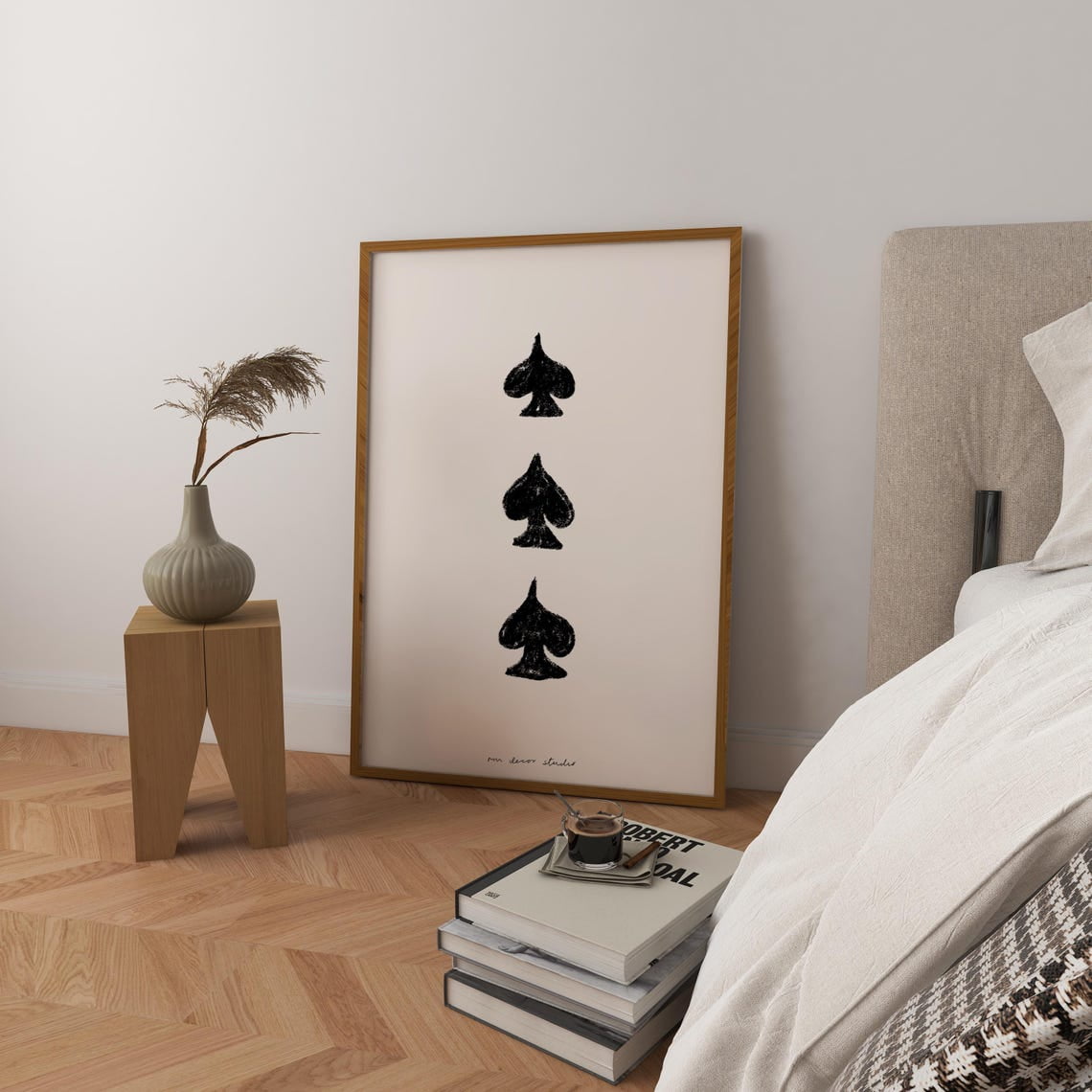Kna Prints - Spades Card (Size A2 16.5Â€ X23.4Inâ€ ) Art Print Poster ...