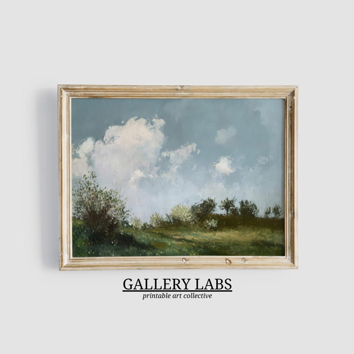 Kna Prints - Spring Landscape Painting Â€¢ Farmhouse Decor Â ...