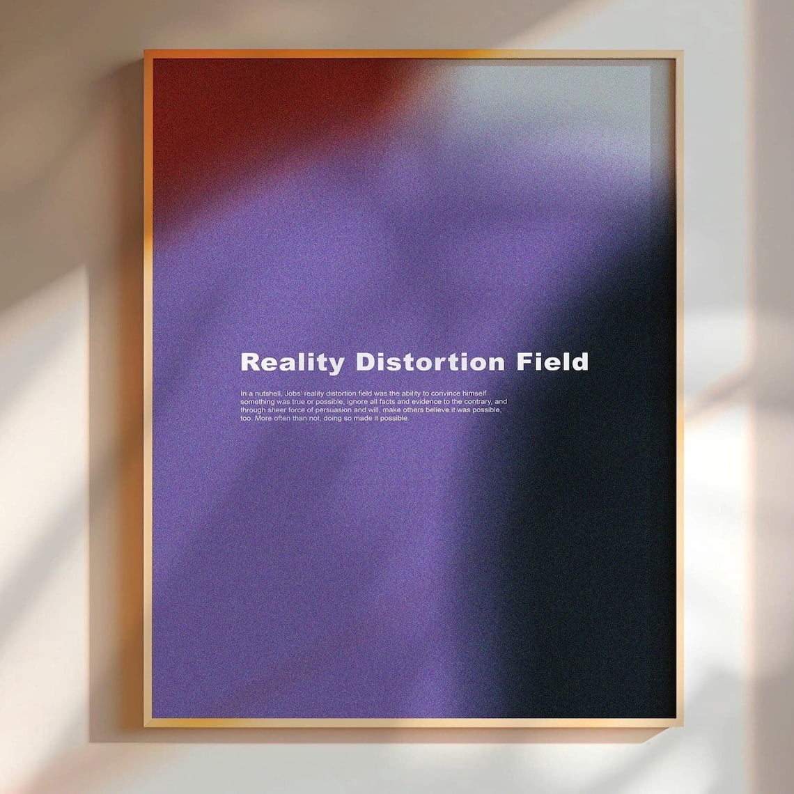 Kna Prints - Steve Jobs Office Art, Philosophy Of Reality Distortion ...