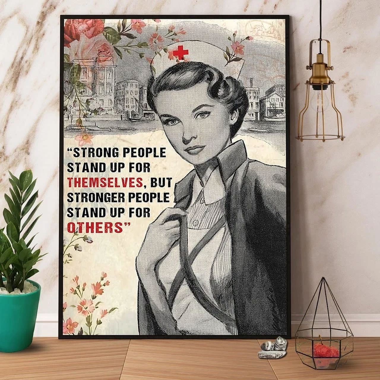 Kna Prints - Strong People Stand Up For Themselves But Stronger People ...
