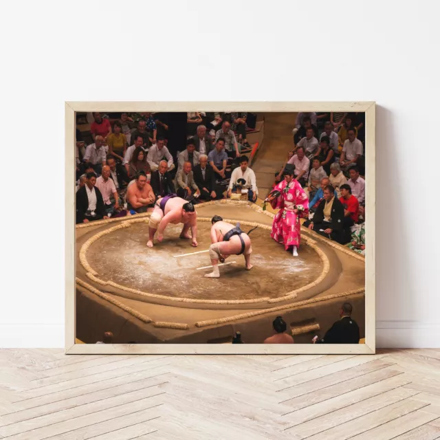 Kna Prints - Sumo Rikishi At The Tokyo Grand Tournament Photo Print ...
