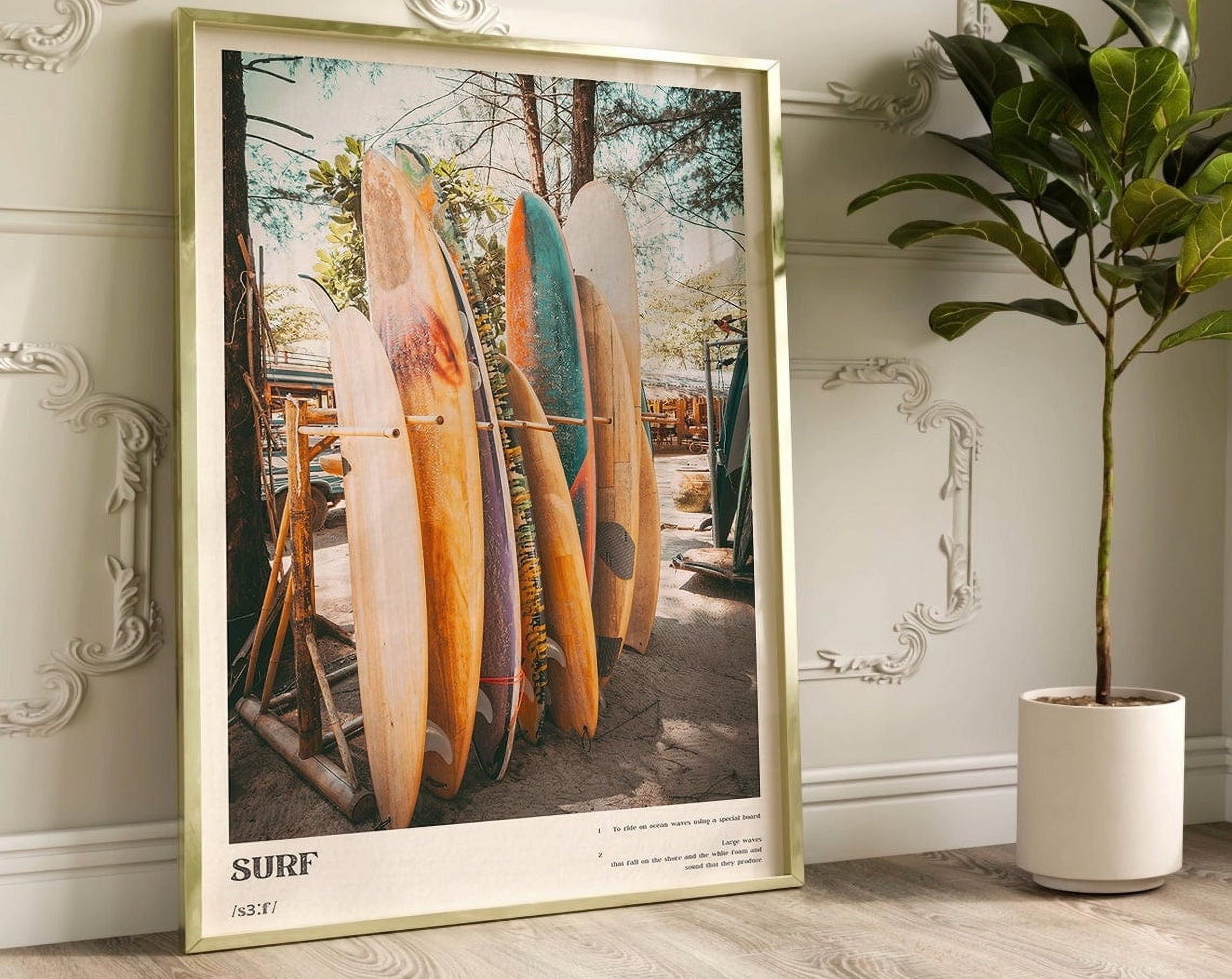 Kna Prints - Surf Boards Wall Print Surf Wall Art Surf Definition ...
