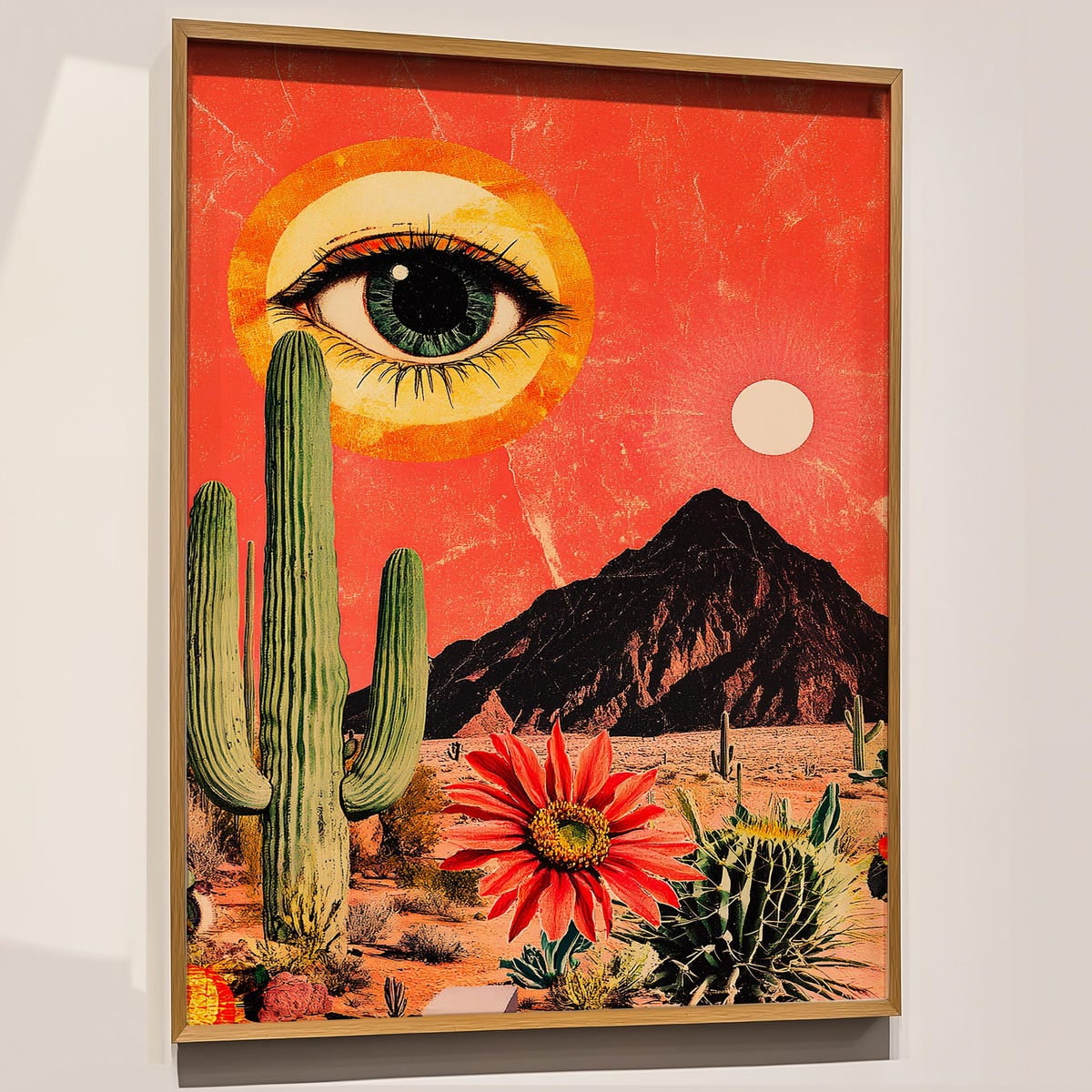 Kna Prints - Surrealism Poster, Psychedelic Art, Vintage Collage Art ...