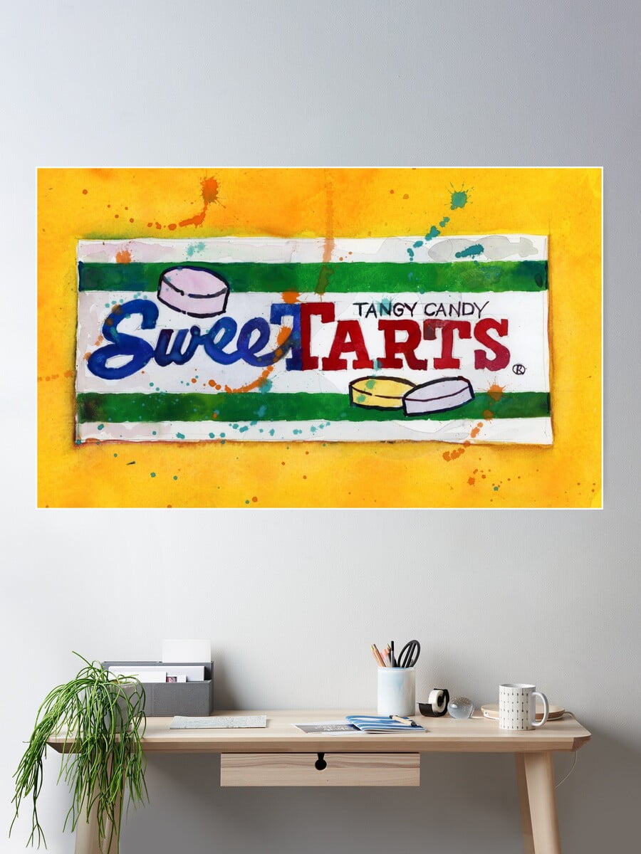 Kna Prints - Sweet Tarts Tangy Candy Poster, UNFRAMED-16x24 - Walmart.com