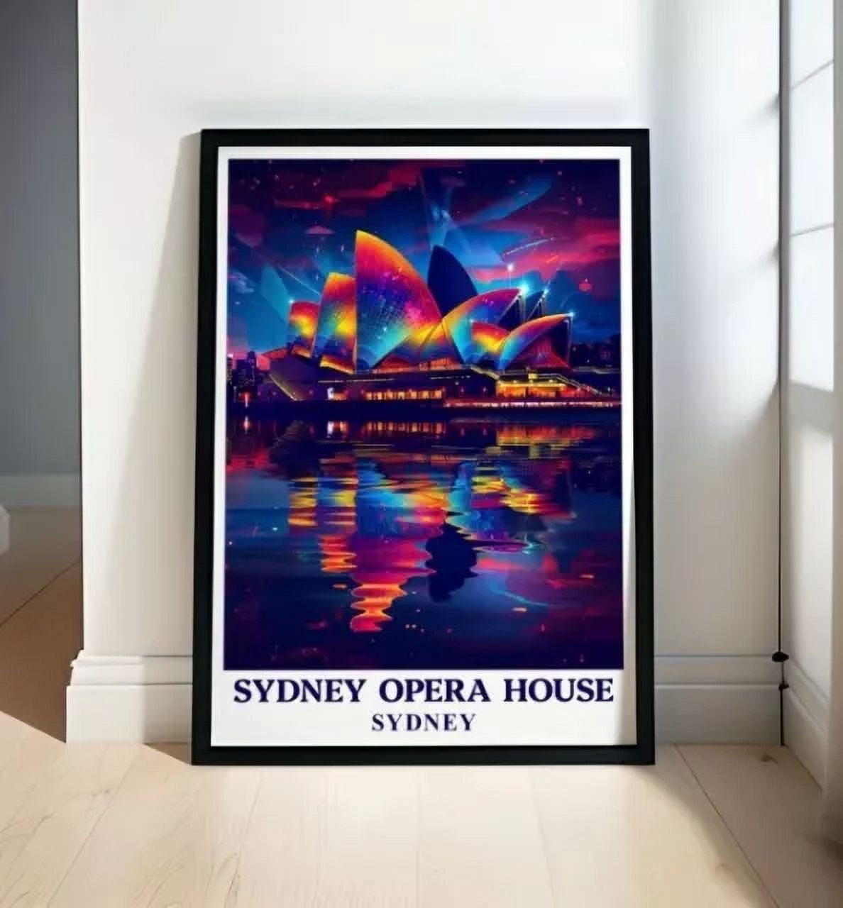 Kna Prints - Sydney Opera House Travel Print - Sydney Opera House Wall ...