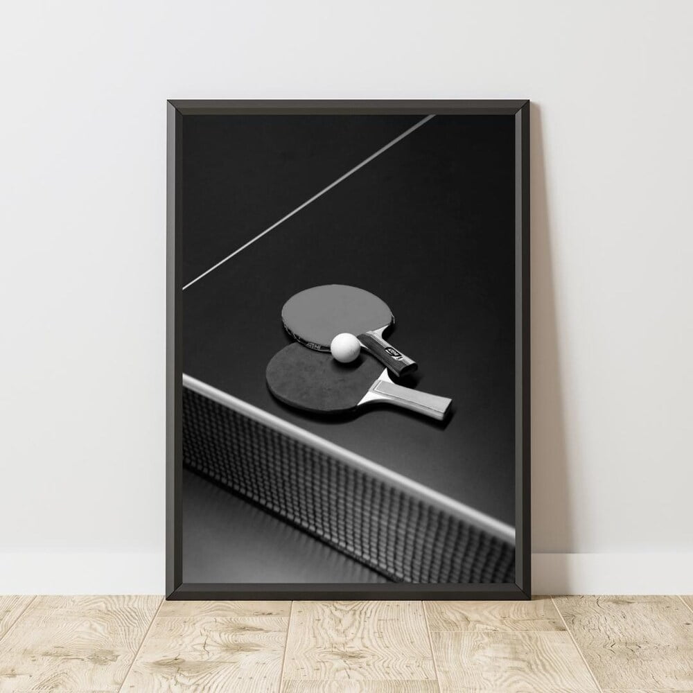 Kna Prints - Table Tennis Poster, Table Tennis Print, Table Tennis Wall ...