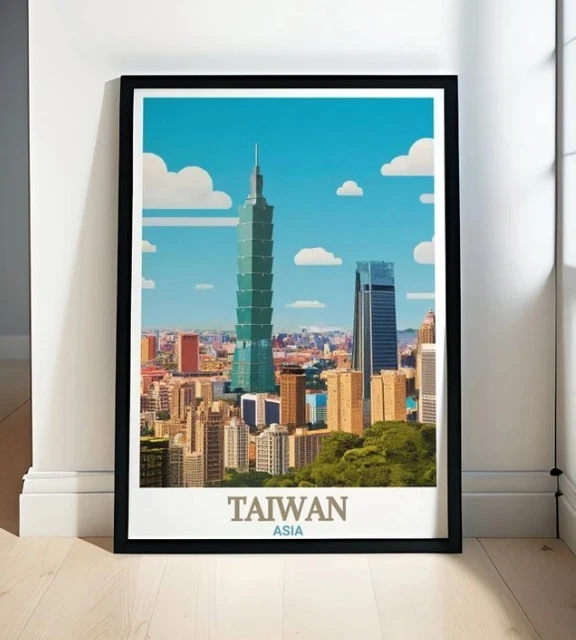 Kna Prints - Taiwan Posters - Taipei 101 And Taiwan Travel Prints For ...
