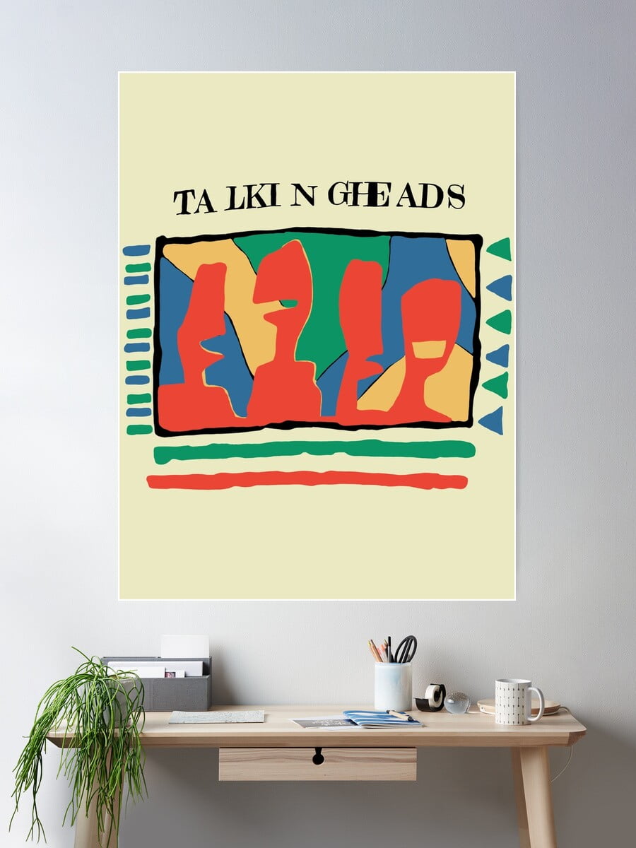 Kna Prints - Talking Heads Classic Poster Wall Art, Modern Wall Decor ...