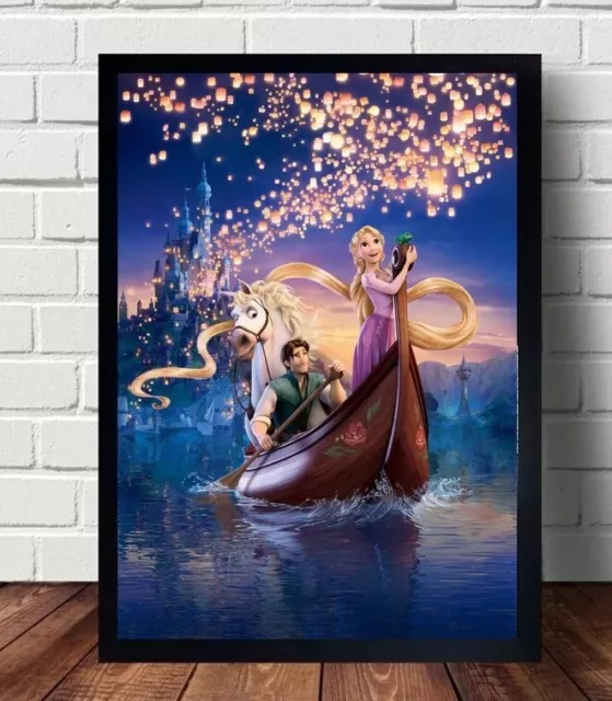 Kna Prints - Tangled Poster Paintings Poster Hanging Home Decor Wall ...