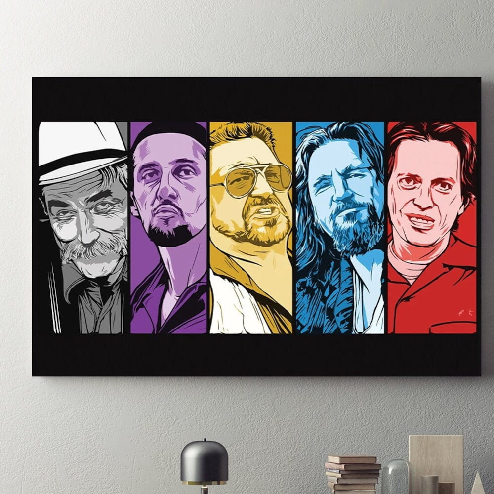 Kna Prints - The Big Lebowski Classic Movie Poster, The Big Lebowski ...
