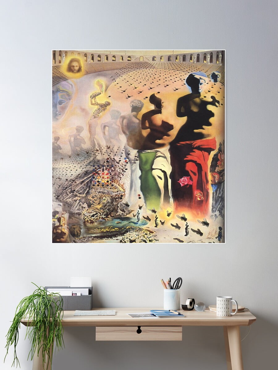 Kna Prints - The Hallucinogenic Toreador-Salvador Dali Poster, UNFRAMED ...