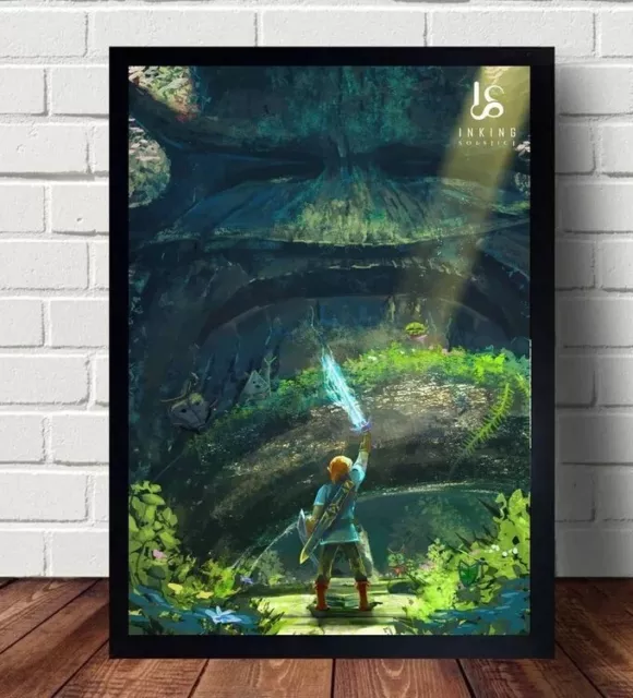 Kna Prints - The Legend Of Zelda Breath Of The Wild Poster Paintings ...
