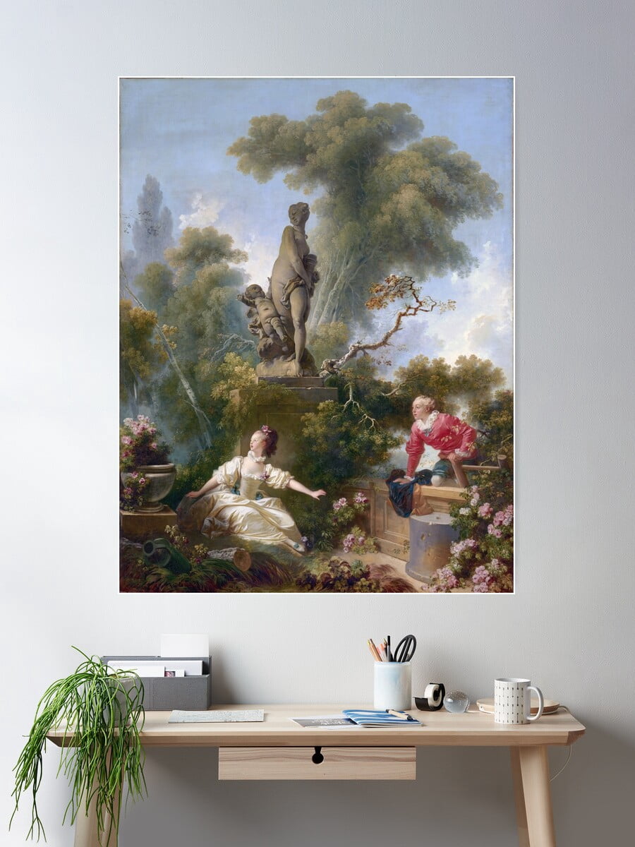 Kna Prints - The Progress Of Love: The Meeting Jean Honorã£Â© Fragonard ...