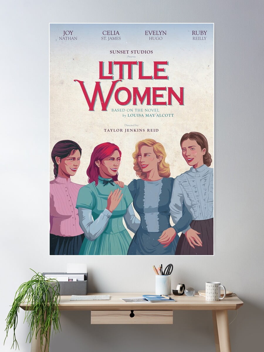 Kna Prints - The Seven Husbands Of Evelyn Hugo Little Women 60S Movie ...