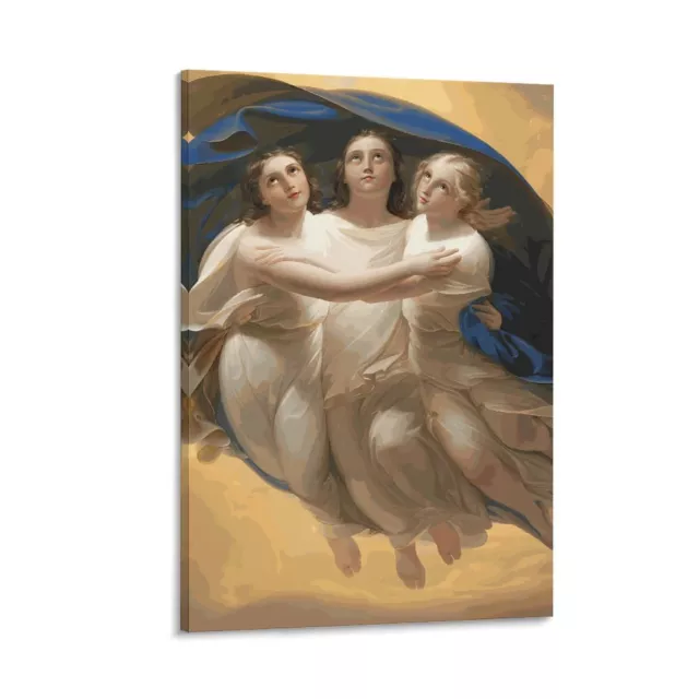 Kna Prints - Three Angels Faith Poster Gift Aesthetic Decoration ...