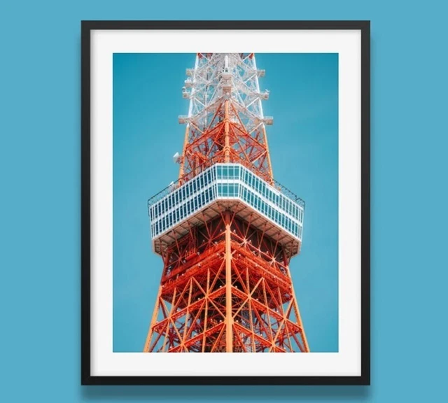 Kna Prints - Tokyo Print | Tokyo Tower Original Art Print, Tokyo Street ...