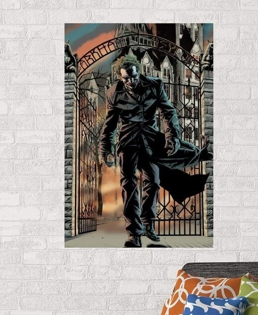 Kna Prints - Trends International Dc Comics - The Joker - Arkham Asylum ...