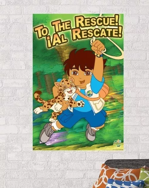 Kna Prints - Trends International Nickelodeon Go Diego Go - To The ...